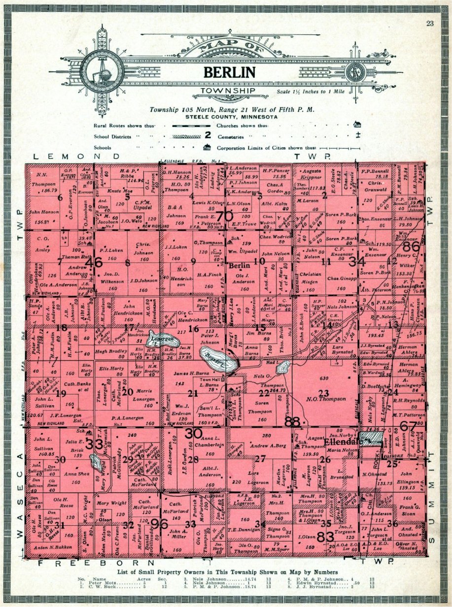 Steele County 1914