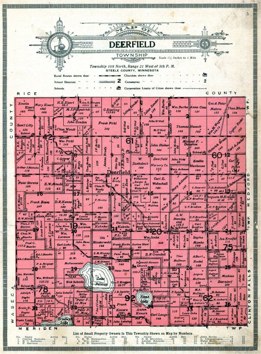 Steele County 1914