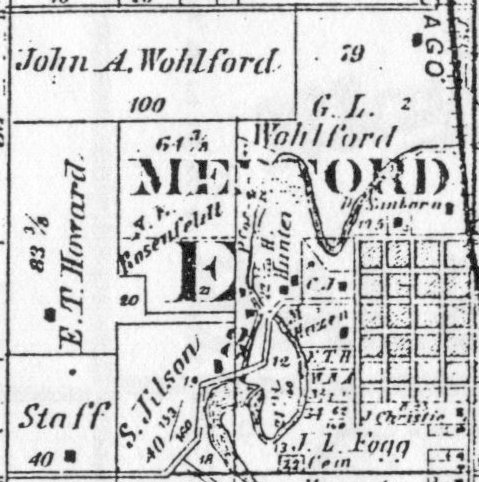 1879 Medford Township Plat