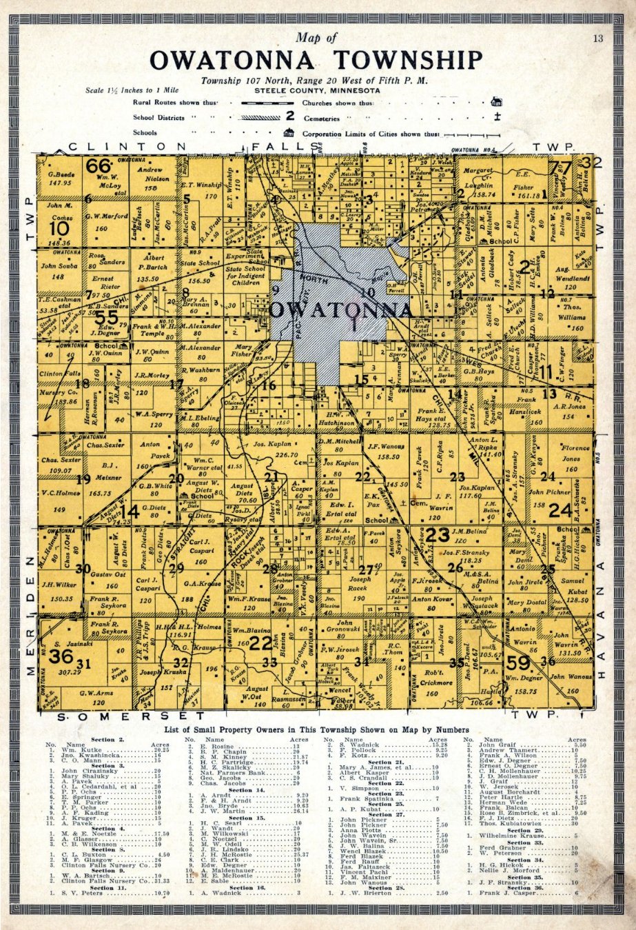 Steele County 1914